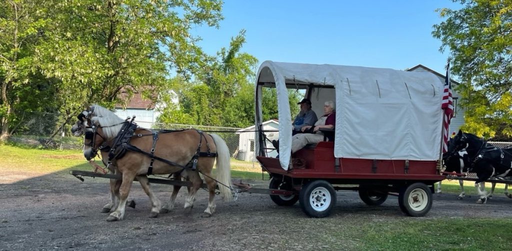 Weather forecast prompts change in Washington County’s wagon train ...